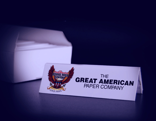 The Great American Rolling Paper Co. – Custom Rolling Paper Supplier