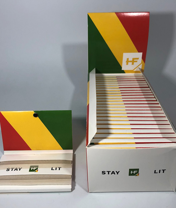 Custom Rolling Paper Booklets with Filter Tips | GARPUSA
