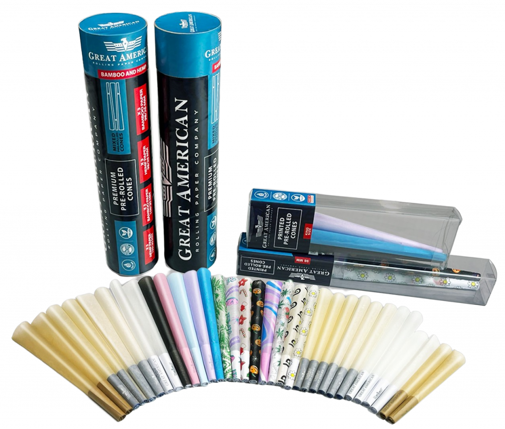 Custom Packaging - The Great American Rolling Paper Company