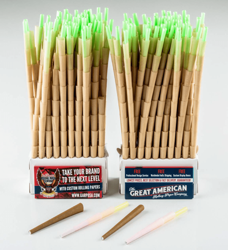 Custom Pre-rolled Cones - The Great American Rolling Paper Company